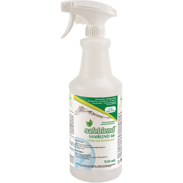 SPRAY BOTTLE LABELLED DISINFECTANT (SBNS66XWSB) - Direct Line Supplies