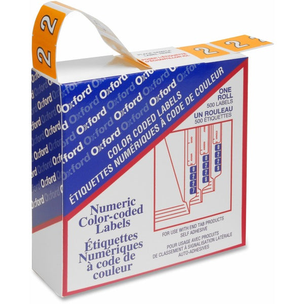 Pendaflex Numeric End Tab Filing Labels (PFX06632) - Direct Line Supplies