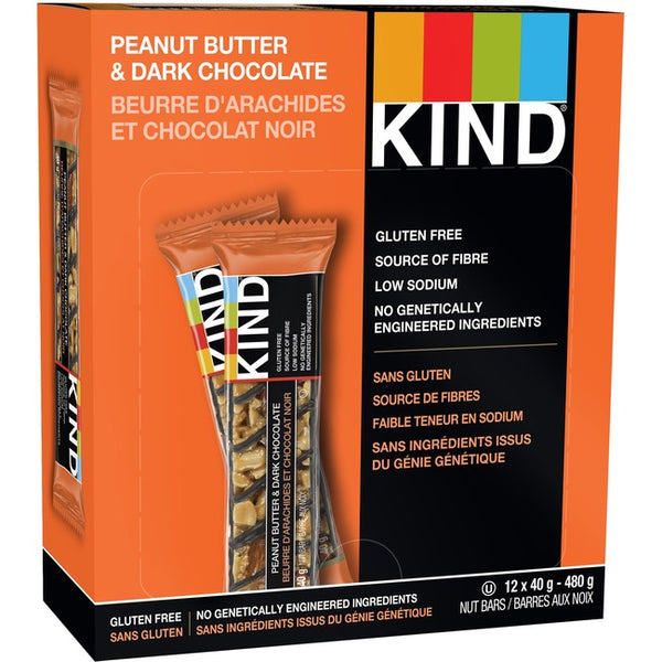 BARS, PEANUT BUTTER/DRK CHOC (KND17256CA) - Direct Line Supplies